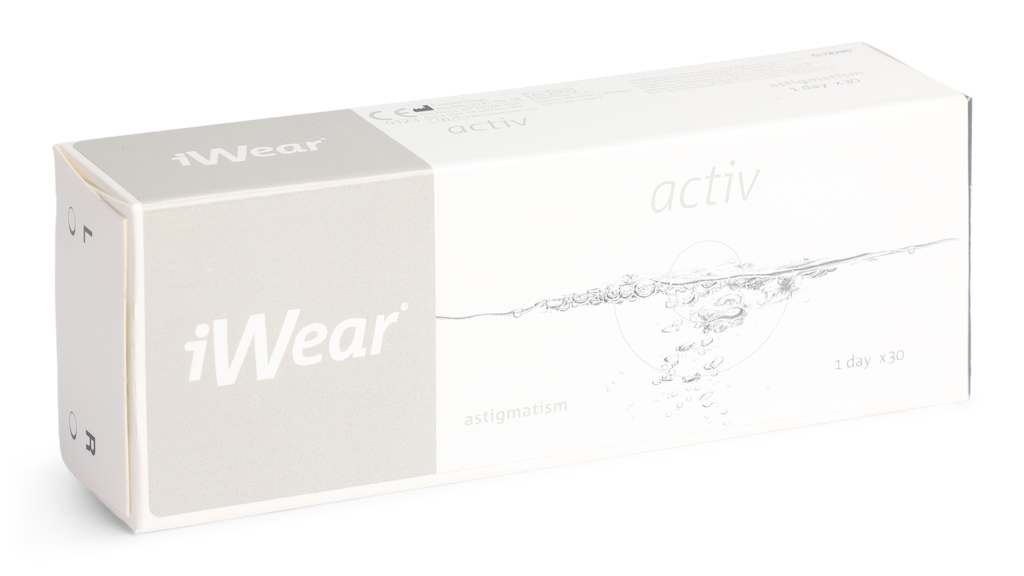 Endagslinser iWear Activ Astigmatism | Synoptik