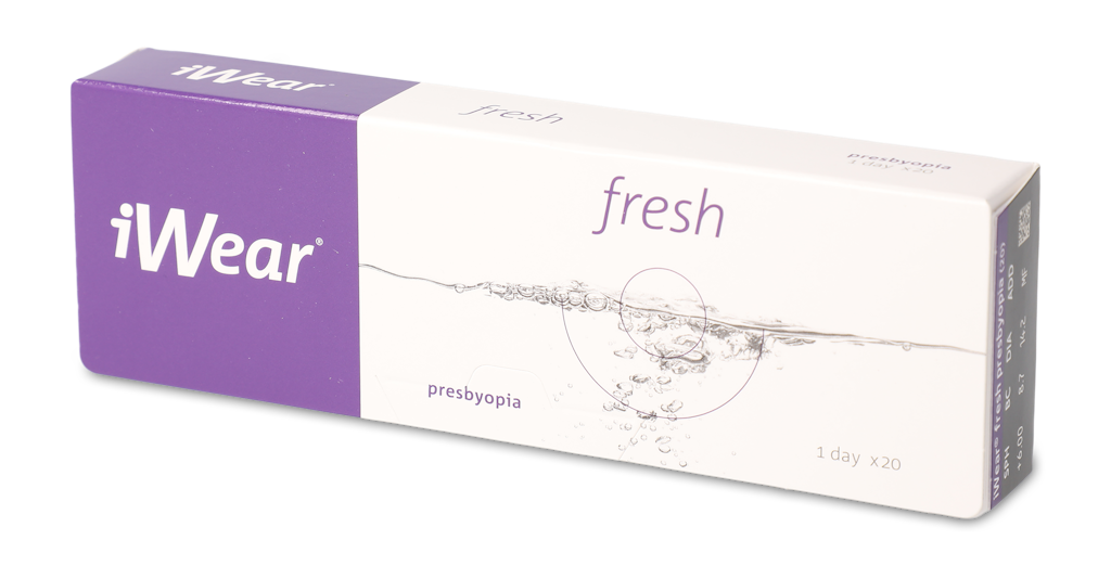 Endagslinser iWear fresh presbyopia | Synoptik