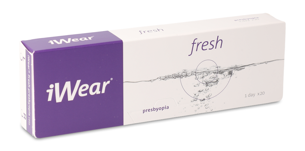 Endagslinser iWear fresh presbyopia | Synoptik