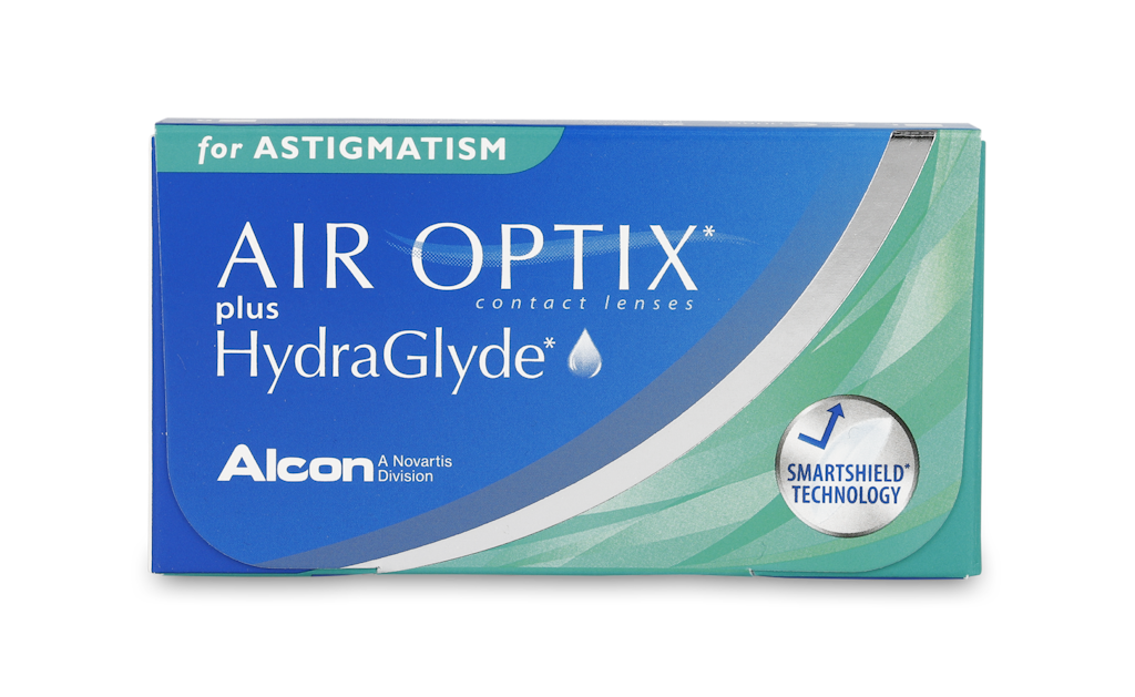 Mensuales Air Optix plus Hydraglyde for astigmatism 6 unidades | +Vision