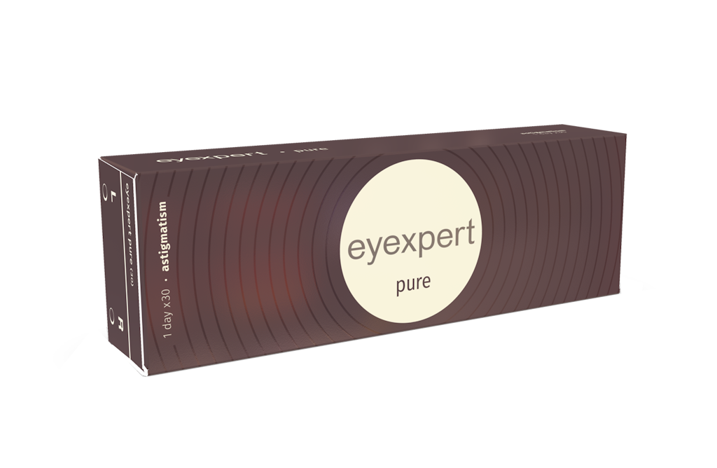 Eyexpert Pure Daily Toric Contact Lenses | Vision Express