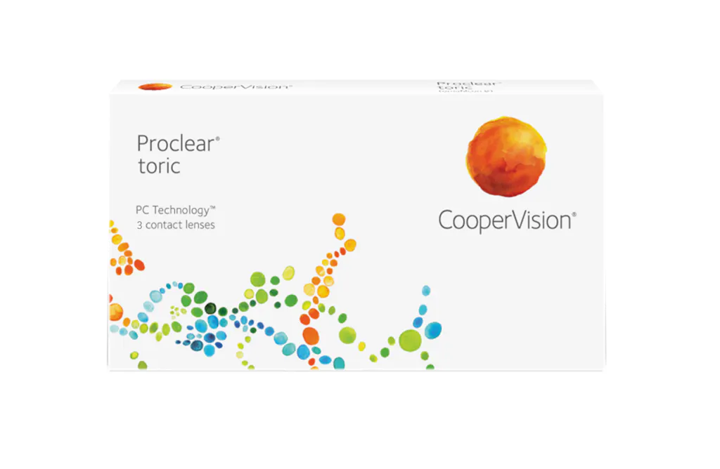 Proclear Toric Monthly Contact Lenses Online | Vision Express