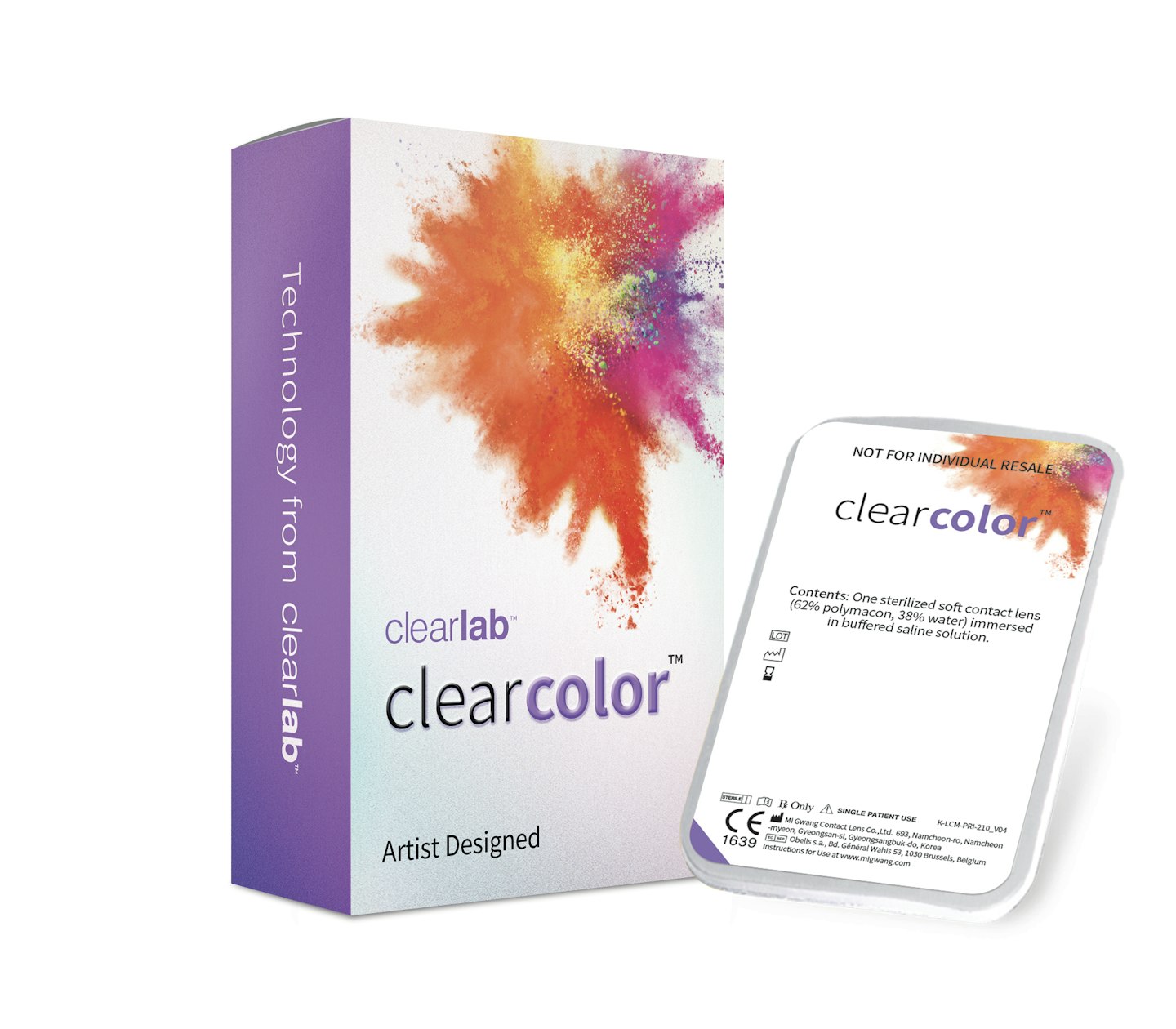 Maandlenzen Clearcolor 3-tone | Pearle Opticiens