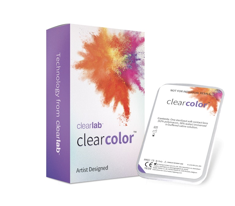 Maandlenzen Clearcolor 3-tone | Pearle Opticiens