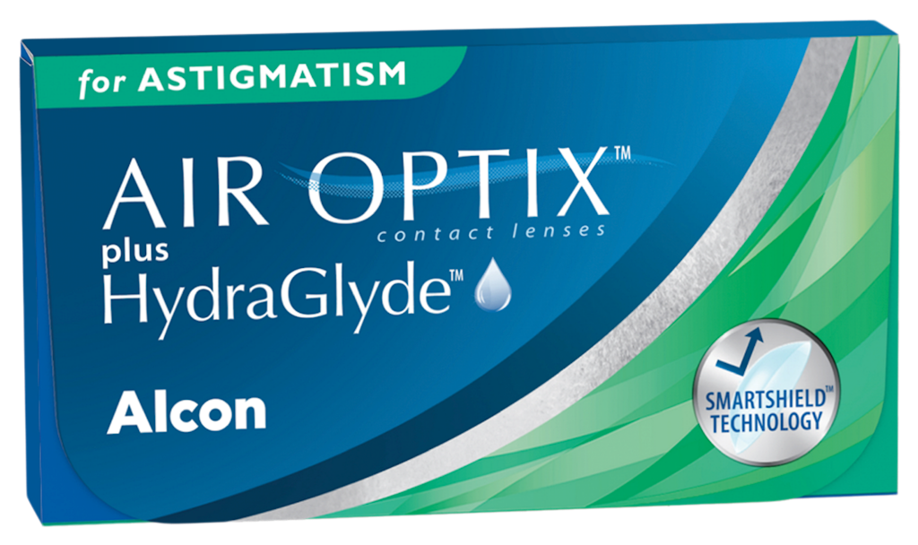 Air Optix Plus Hydraglyde For Astigmatism maandlenzen (3 lenzen ...