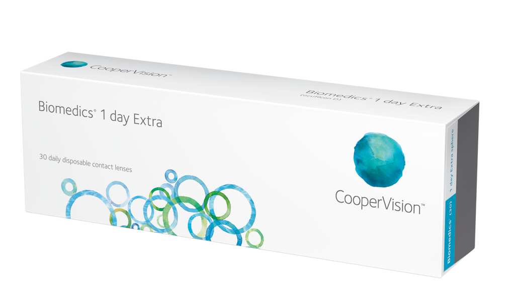 Biomedics 1Day Extra daglenzen (30 lenzen) | Pearle Opticiens