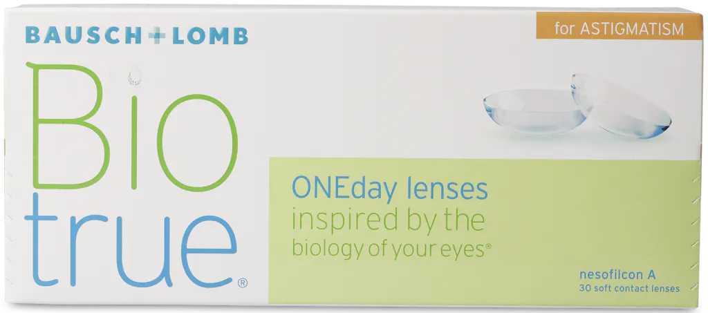 Biotrue One Day For Astigmatism daglenzen (30 lenzen) | Pearle Opticiens