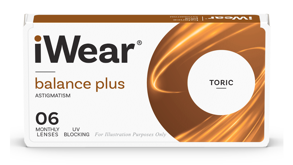 iWear Balance Plus for Astigmatism maandlenzen (6 lenzen) | Pearle ...
