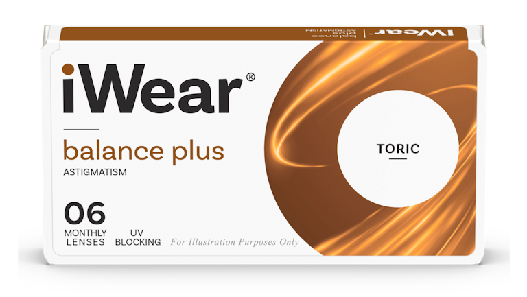 iWear Balance Plus for Astigmatism maandlenzen (6 lenzen) | Pearle ...