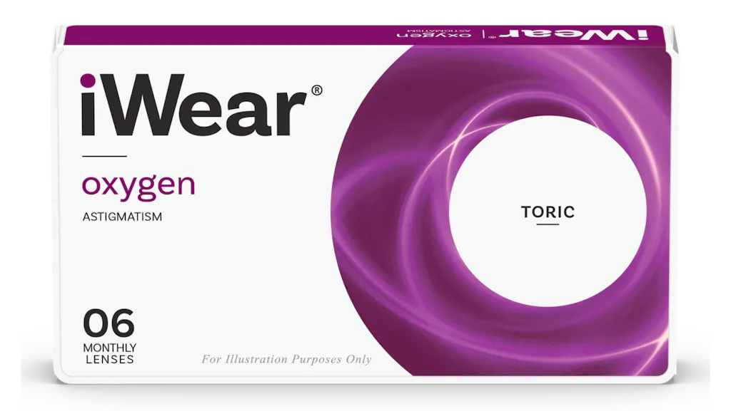 iWear Oxygen for Astigmatism (6 lenzen) | Pearle Opticiens